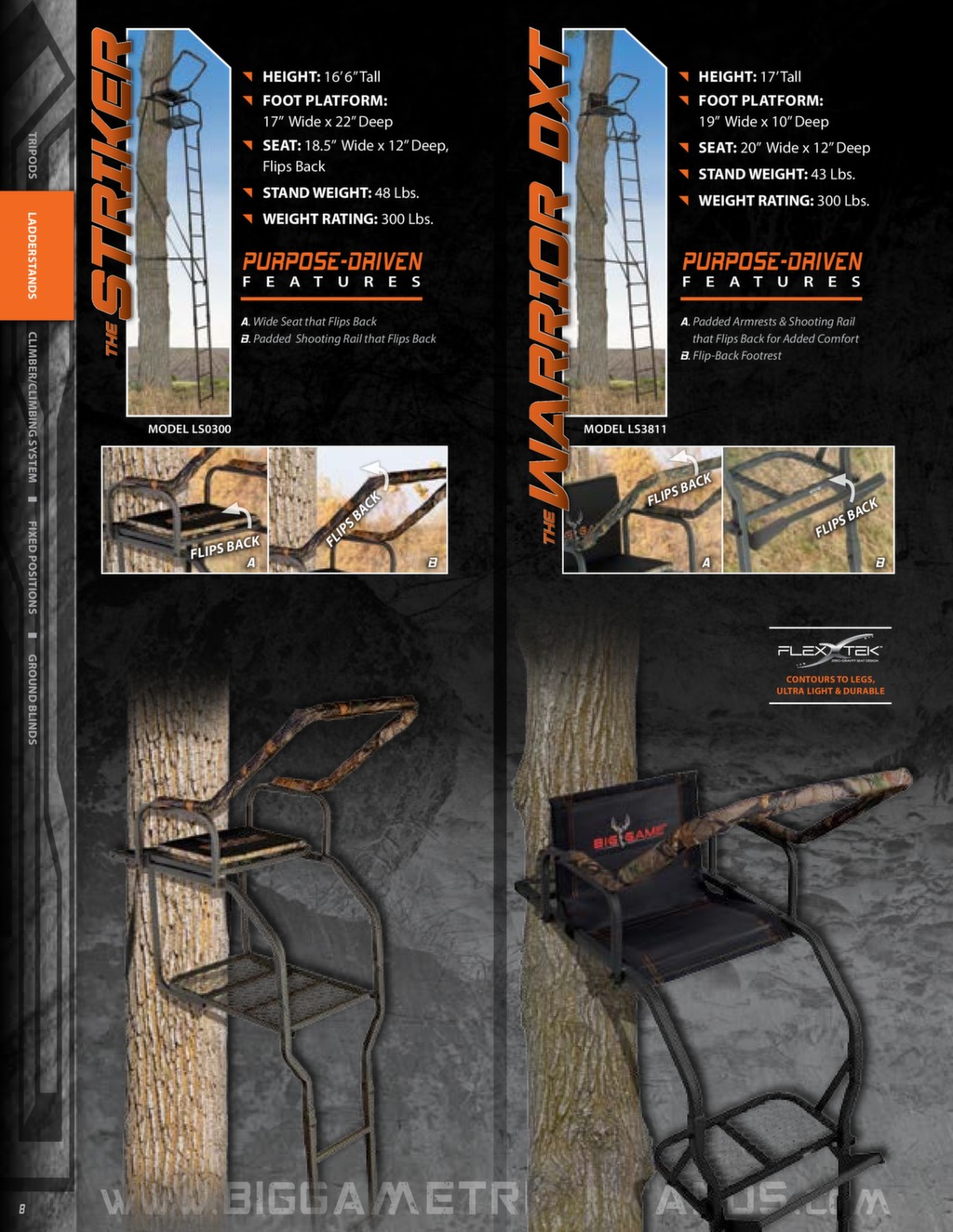 Big Game Treestands | Product Catalog - Big Game Treestands