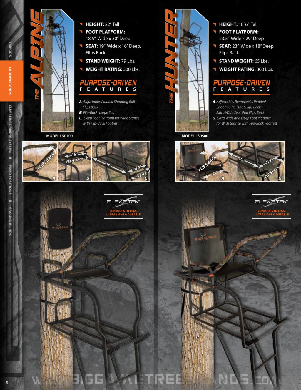 Big Game Treestands | Product Catalog - Big Game Treestands