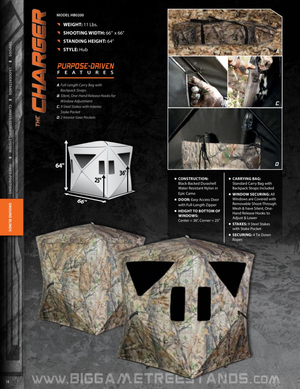 Big Game Treestands | Product Catalog - Big Game Treestands
